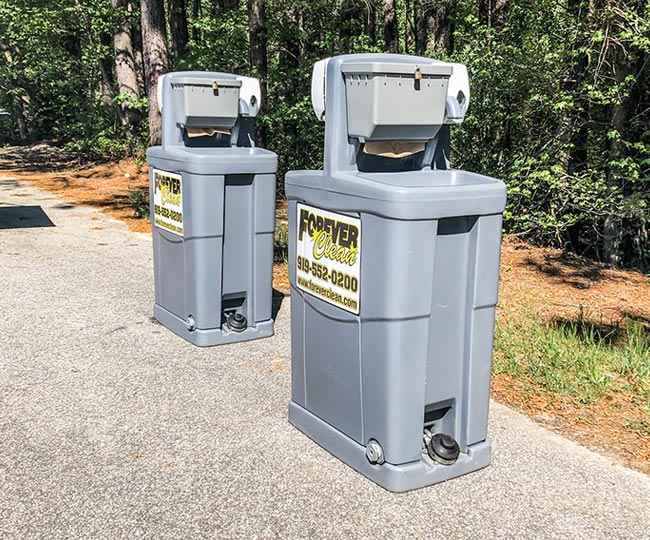 Portable Hand-Washing Stations | Raleigh, NC | Forever Clean